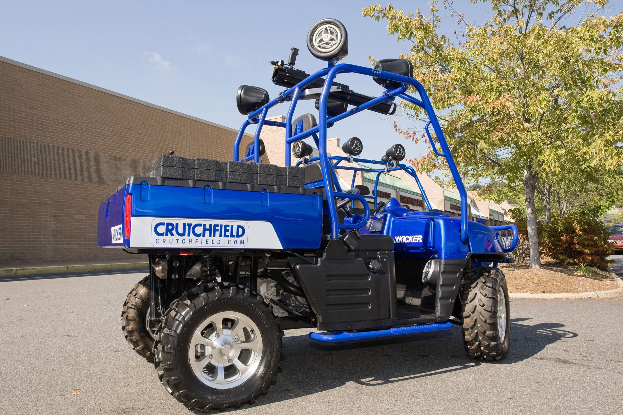 Kicker and Crutchfield build an awesome ATV