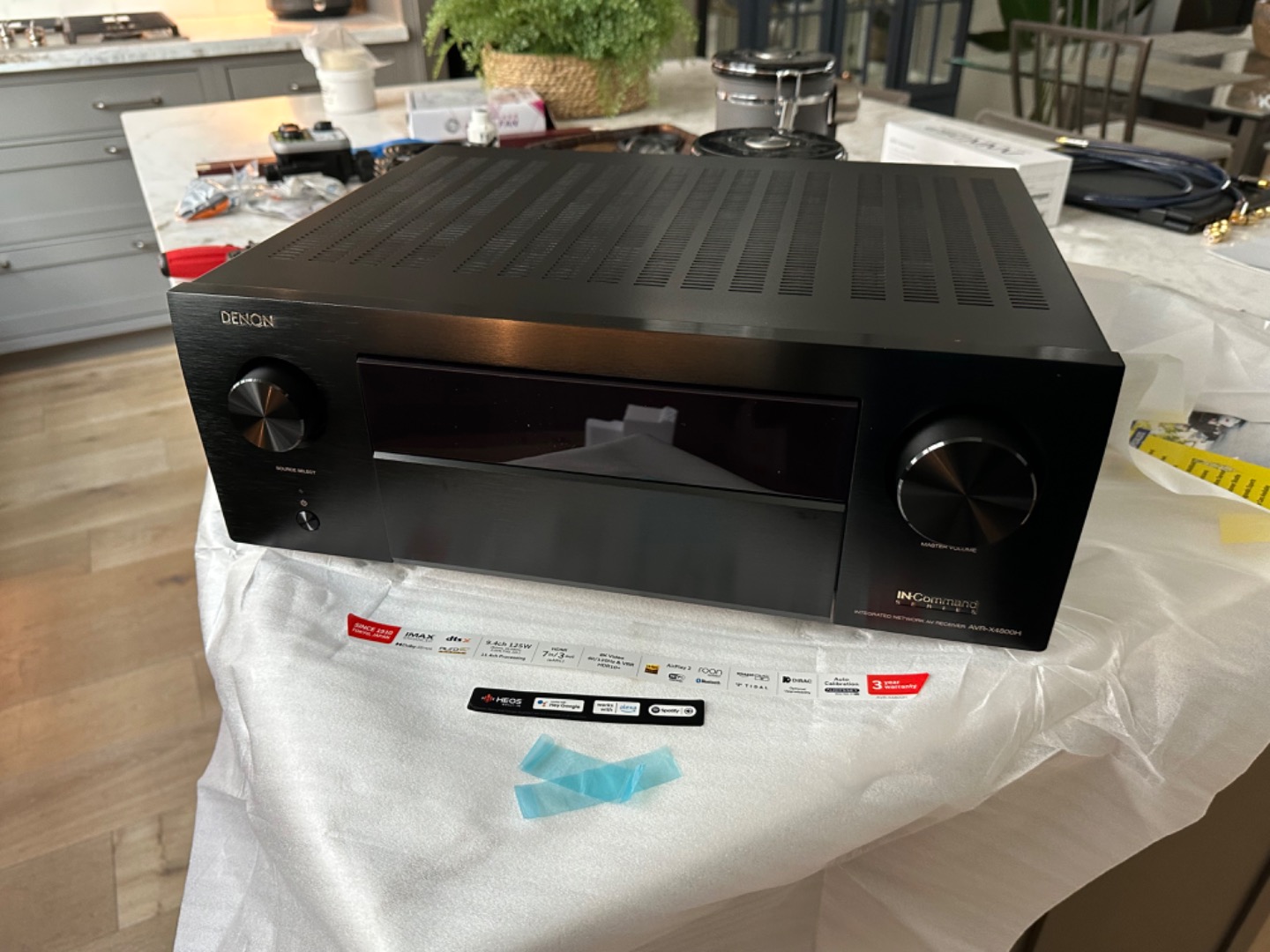 Customer Reviews: Denon AVR-X4800H 9.4-channel home theatre receiver ...