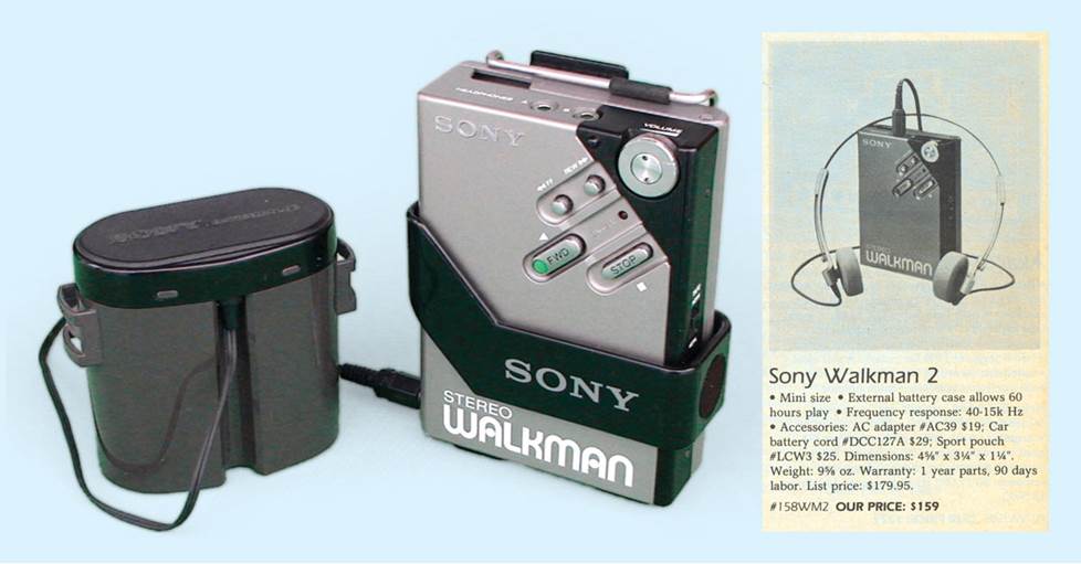 Sony personal audio through the years