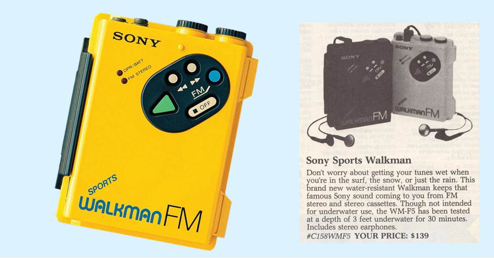 Sony personal audio through the years