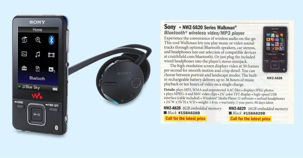 Sony personal audio through the years