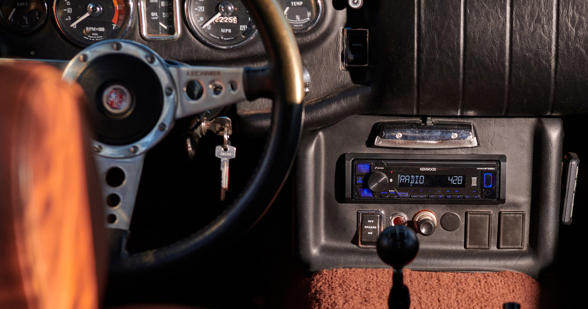Restoring the stereo in a 1971 MGB