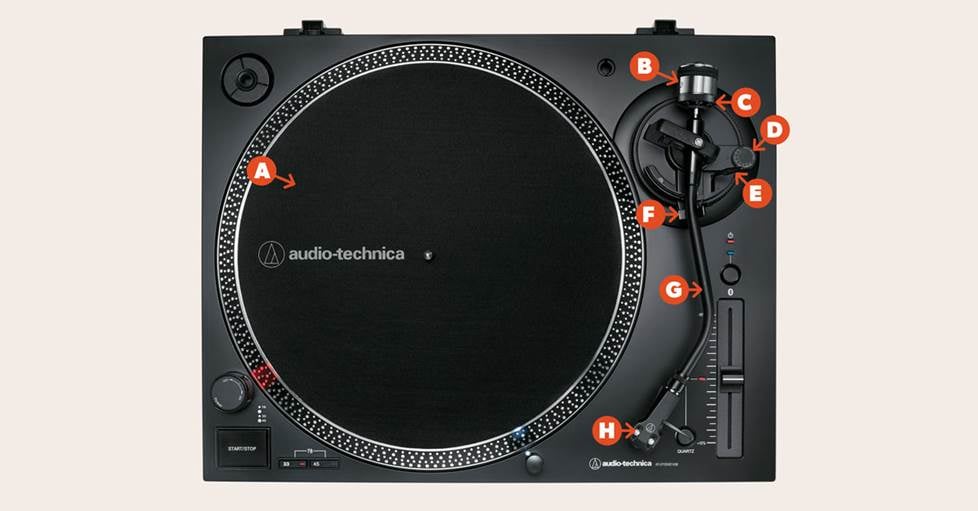 How to balance a tonearm on a record player