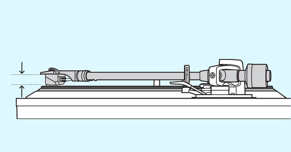 turntable arm adjustment