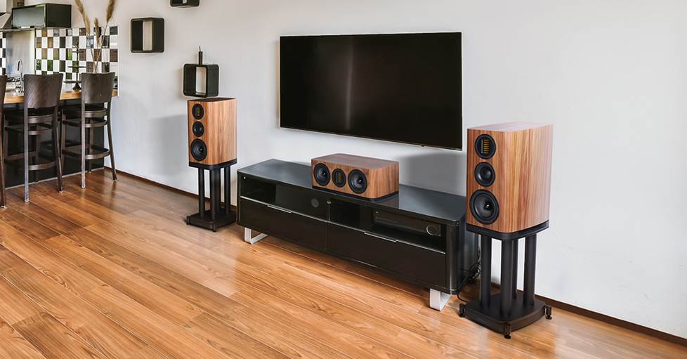 wharfedale speaker setup