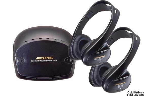 Alpine SHS-N252 Dual source wireless headphone system at Crutchfield Canada