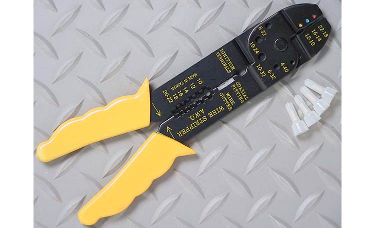 Crimp Tool Set Package contains light-duty crimp tool and 20 crimp caps ...