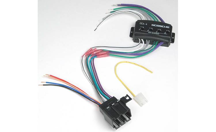 Scosche CGM01 Wiring Interface Allows you to connect a new car stereo ...