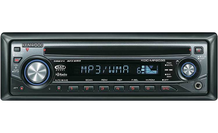 Kenwood KDC-MP2035 CD receiver with MP3/WMA playback at Crutchfield Canada
