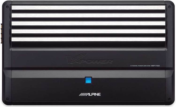 Alpine MRP-F550 4-channel car amplifier 90 watts RMS x 4 at Crutchfield ...