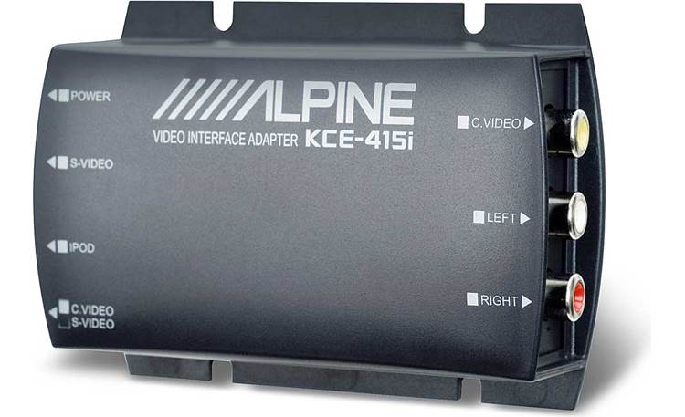 Alpine KCE-415i Control your Video iPod® with your Alpine rear seat ...