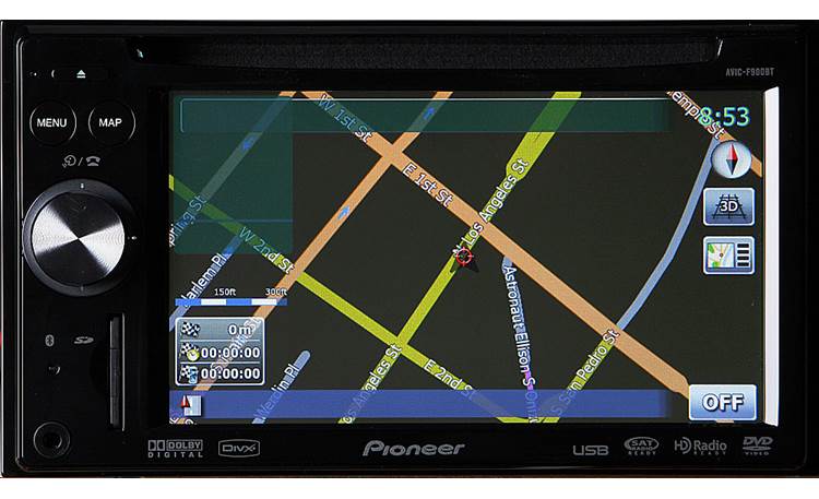 Pioneer AVIC-F900BT Navigation receiver at Crutchfield Canada