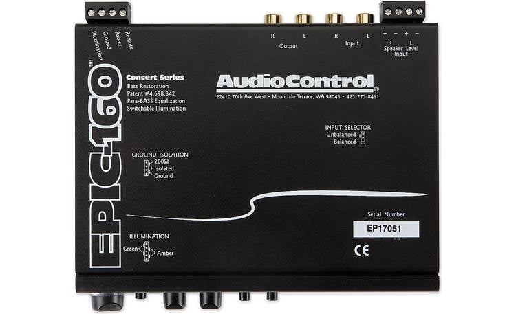 AudioControl EPIC-160 In-dash bass processor with SPL display at ...