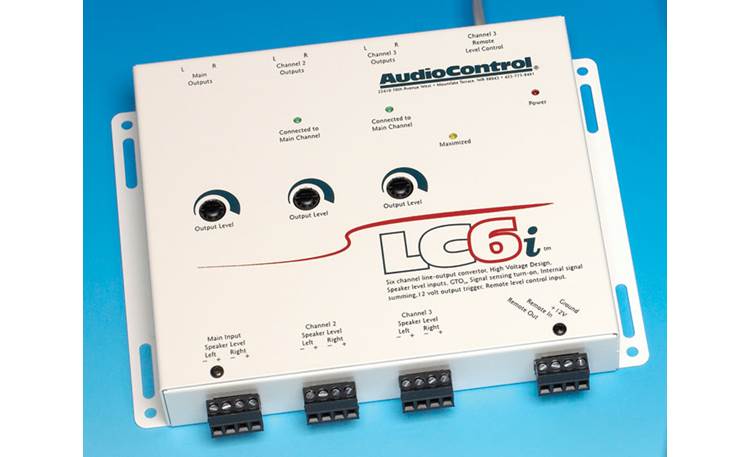 AudioControl LC6i (Gray) 6-channel line output converter for adding ...