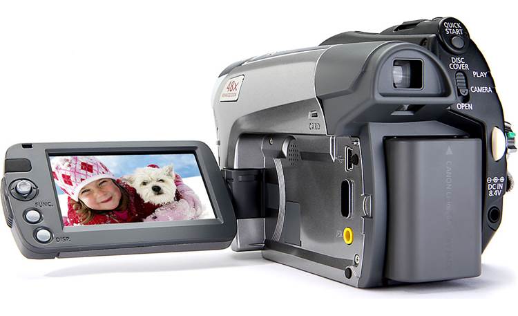Canon DC330 DVD camcorder at Crutchfield Canada