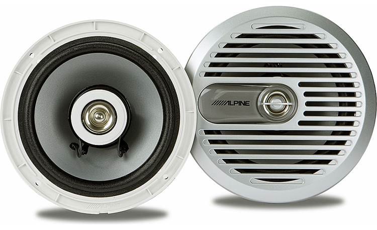 Alpine SPS-M600 6-1/2" 2-way marine speakers at Crutchfield Canada