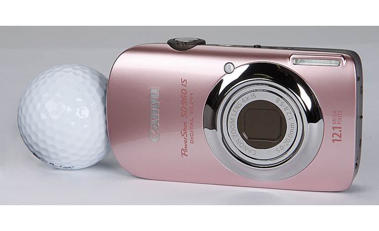 Canon PowerShot SD960 IS (Pink) 12-megapixel digital camera with 4X ...