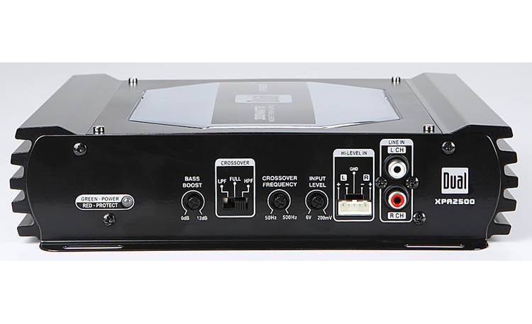 Dual XPA2500 2-channel car amplifier — 50 watts RMS x 2 at Crutchfield ...