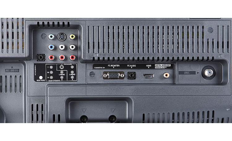 Toshiba 22LV505 22" LCD HDTV with built-in DVD player (black) at ...