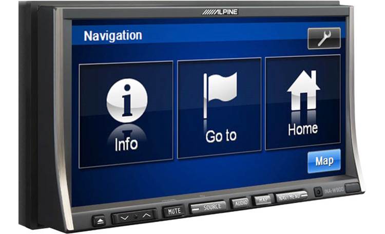Alpine INA-W900 Navigation receiver at Crutchfield Canada