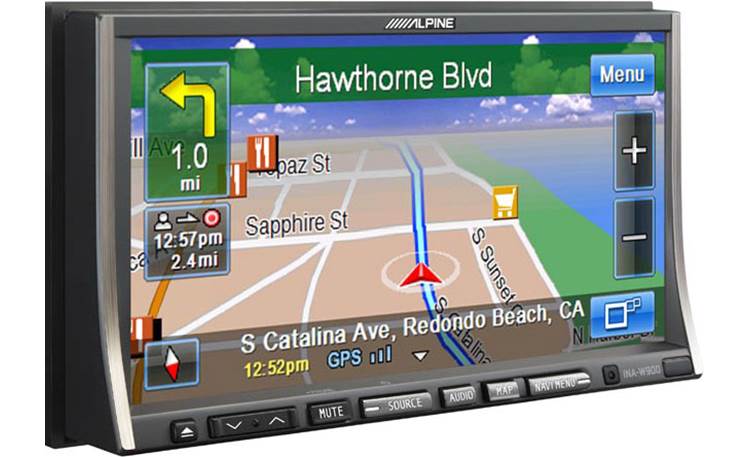 Alpine INA-W900BT INA-W900 navigation receiver and Bluetooth® adapter at Crutchfield Canada