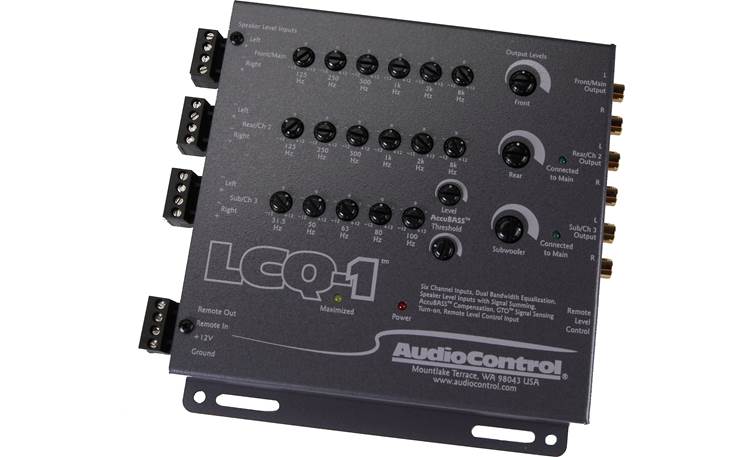 AudioControl LCQ-1 (Gray) 6-channel line output converter with ...