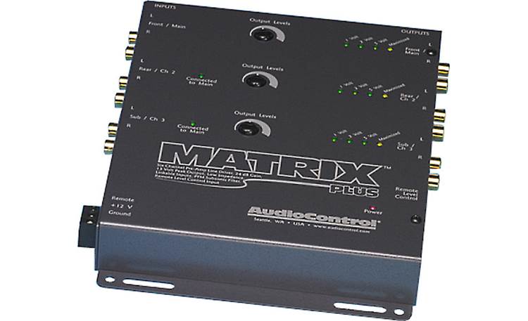 AudioControl Matrix Plus (Gray) 6-channel line driver at Crutchfield Canada