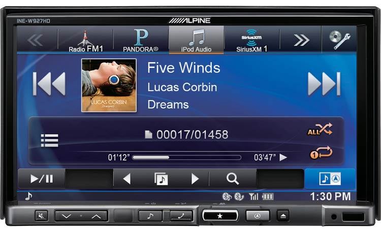 Alpine INE-W927HD Navigation receiver at Crutchfield Canada