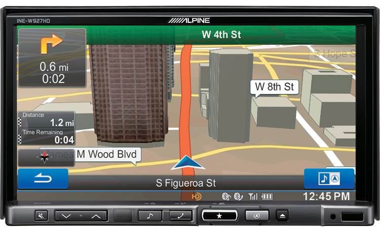 Alpine INE-W927HD Navigation receiver at Crutchfield Canada