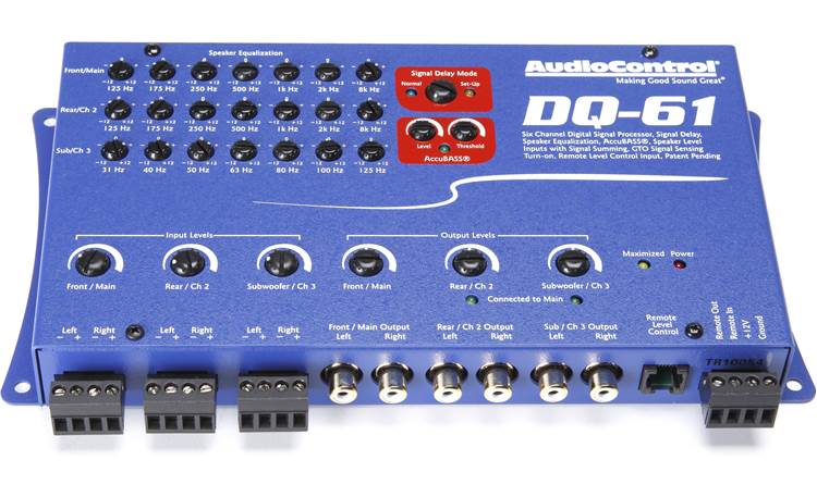 AudioControl DQ-61 (Blue) Factory sound processor with equalization and ...
