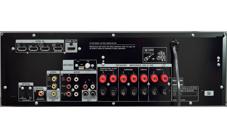 Sony STR-DH750 7.2-channel home theatre receiver with Bluetooth® at ...