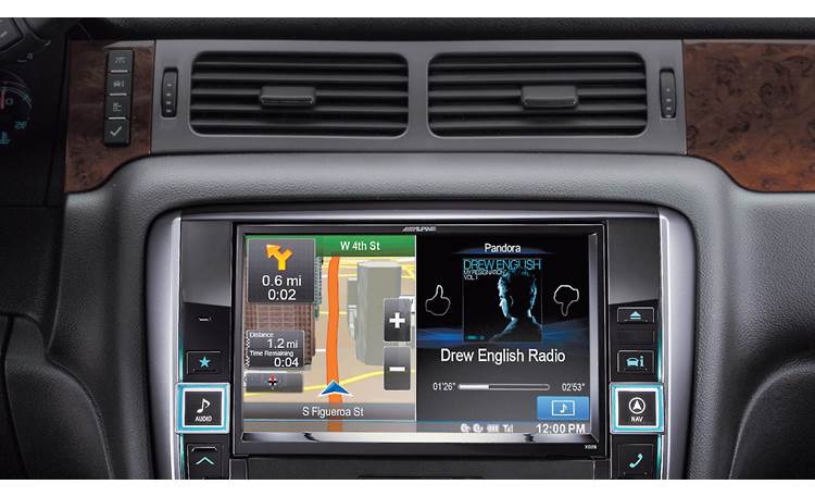 Alpine X009-GM In-Dash Restyle System Navigation receiver — custom-fit ...