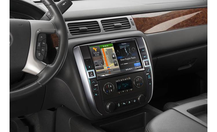 Alpine X009-GM In-Dash Restyle System Navigation receiver — custom-fit ...