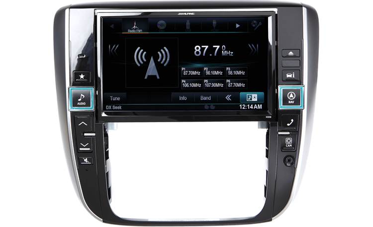 Alpine X009-GM In-Dash Restyle System Navigation receiver — custom-fit ...