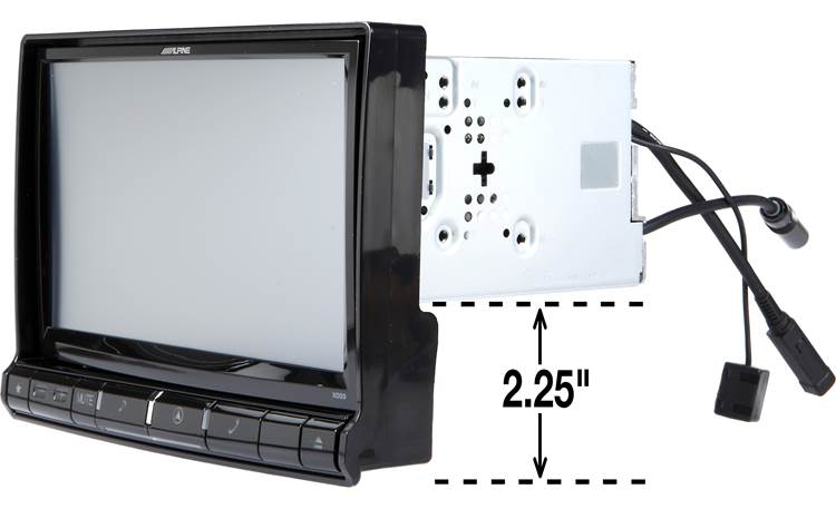 Alpine X009U Navigation receiver with 9" screen at Crutchfield Canada