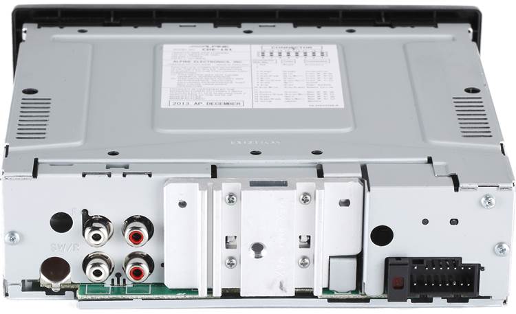Alpine CDE-151 CD receiver at Crutchfield Canada