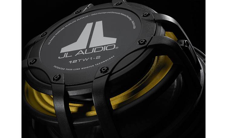 JL Audio 12TW1-2 12" shallow-mount 2-ohm component subwoofer at ...