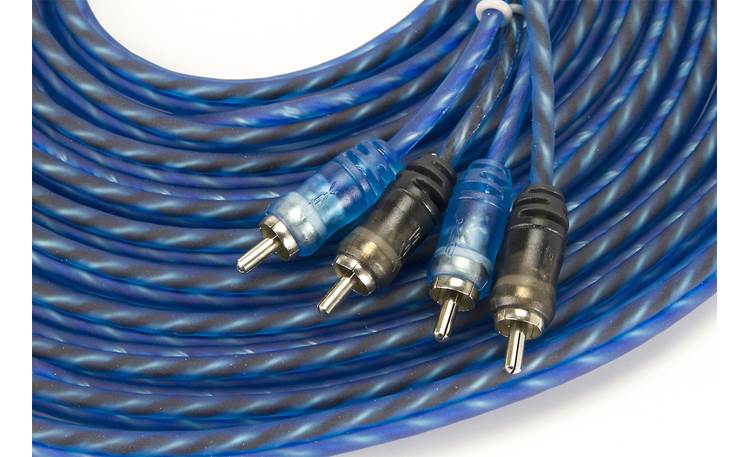 EFX 4-Channel RCA Patch Cables (17 feet) 4-channel core twisted RCA ...