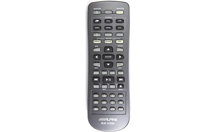 Alpine PKG-RSE3HDMI 10.1" overhead video monitor with a built-in DVD ...