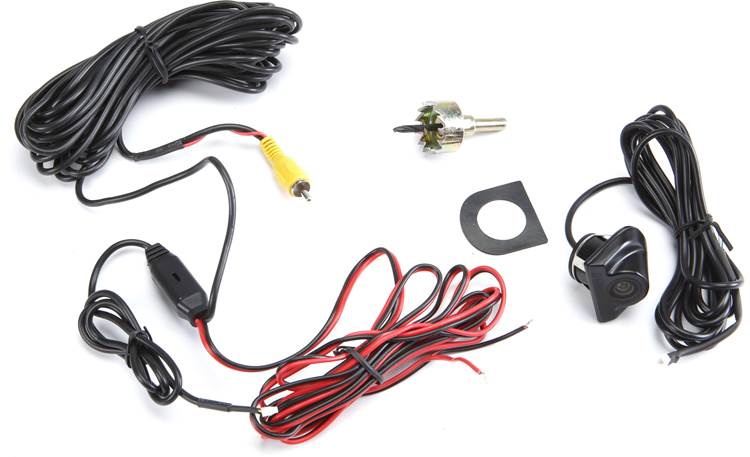 Accele RVC1150T Multi-view backup camera with distance guide lines ...