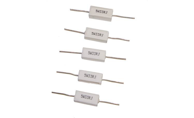 PAC LR335 Load Resistors 5-pack of 33-ohm, 5-watt load resistors — keep your factory amp working ...