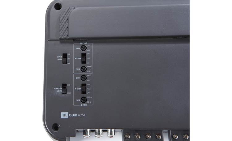 JBL Club A754 Club Series 4-channel car amplifier — 75 watts RMS x 4 at Crutchfield Canada