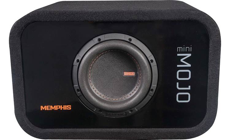 Memphis Audio MJME6S1 Mojo Mini Series ported enclosure with 1-ohm 6-1/ ...