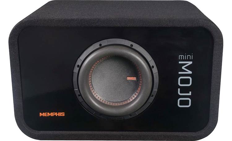 Memphis Audio MJME8S1 Mojo Mini Series ported enclosure with 1-ohm 8 ...