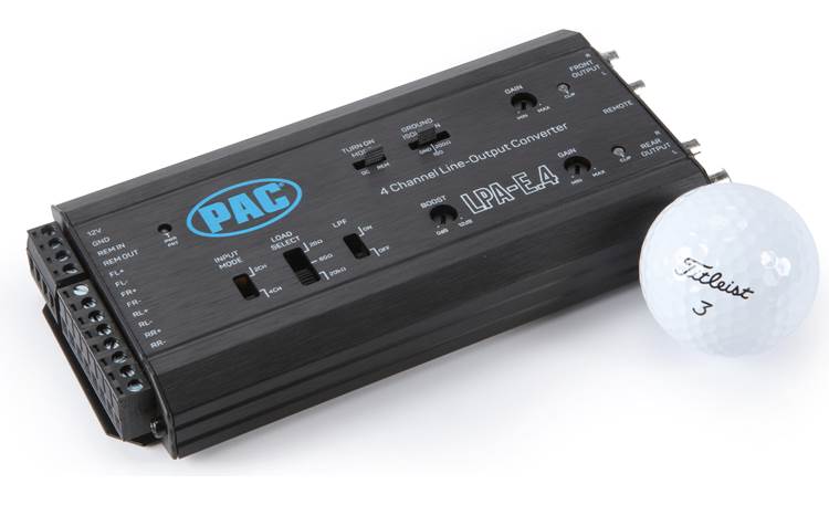 PAC LPA-E.4 LocPro Advanced Line Output Converter 4-channel active LOC ...