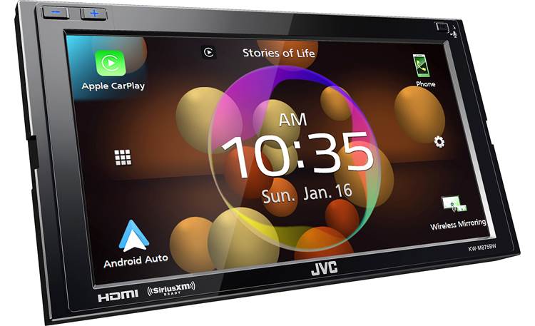JVC KW-M875BW Digital multimedia receiver at Crutchfield Canada