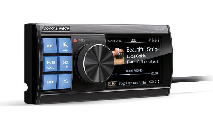 Alpine HDS-990 Status Series high-resolution digital media audio source ...