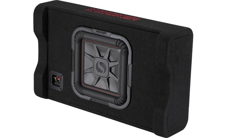 Kicker 49L7TDF102 Sealed downward-firing enclosure with L7T 10" 2-ohm ...