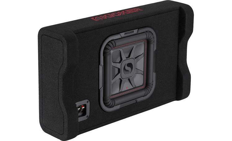 Kicker 49L7TDF102 Sealed downward-firing enclosure with L7T 10" 2-ohm ...