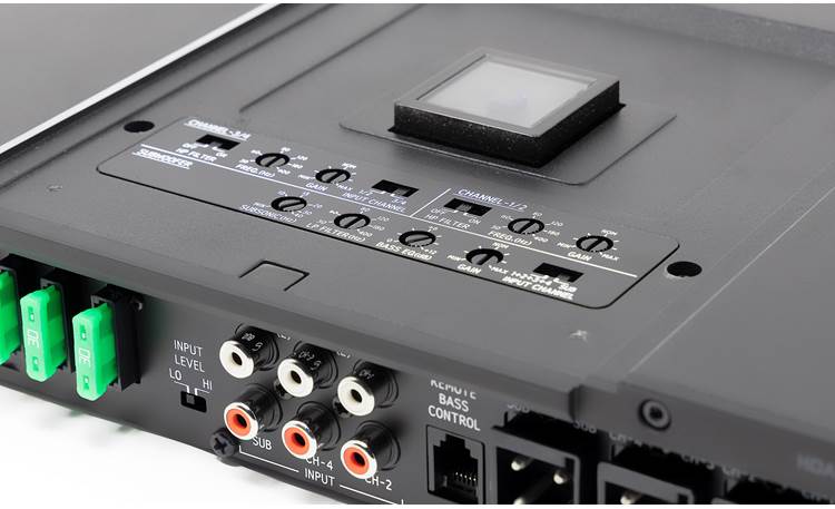 Alpine HDA-V90 Status Series 5-channel car amplifier — 75 watts RMS x 4 at 4 ohms + 500 watts ...